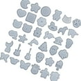 36pcs Animals Quicksand Silicone Molds Epoxy Resin Casting Mold DIY ...