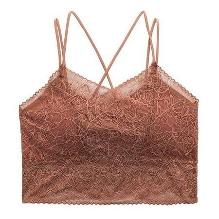 Women & Gril Bralette French Lace Outside Bras Sexy Bralettes Sexy Back ...