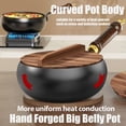Chinese Wok, Cast Iron Wok, Non-Stick Pot, Irons Pot Lightweight ...