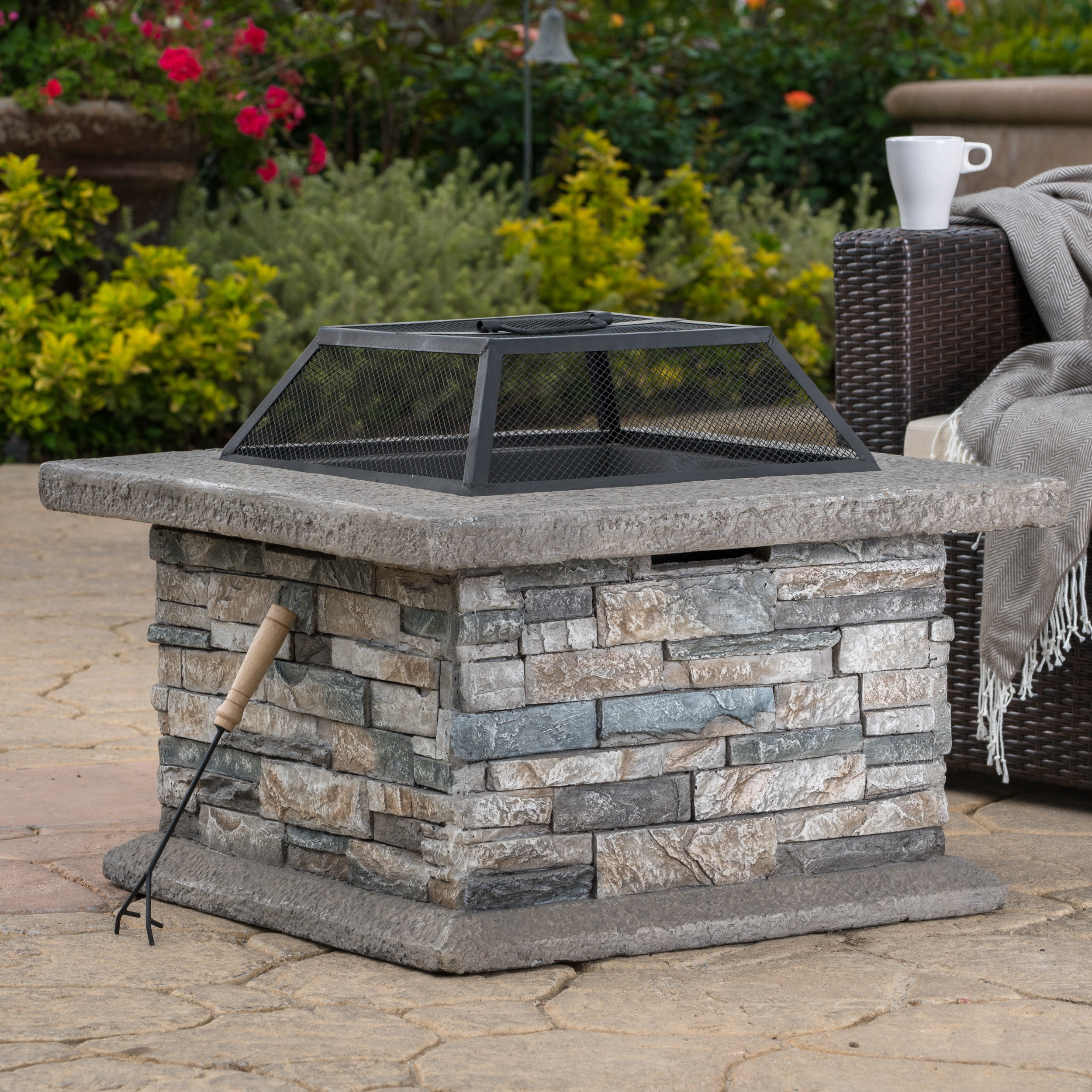 Westfield Outdoor Natural Stone Fire Pit | Walmart Canada