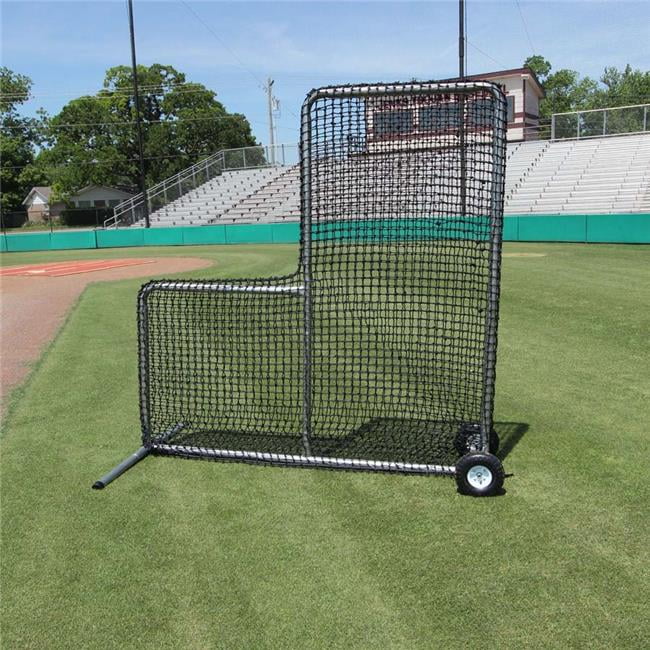 Cimarron Sports CMHW-7x784PLNFW 7 x 7 ft. No.84 Premier L-Net & Frame ...