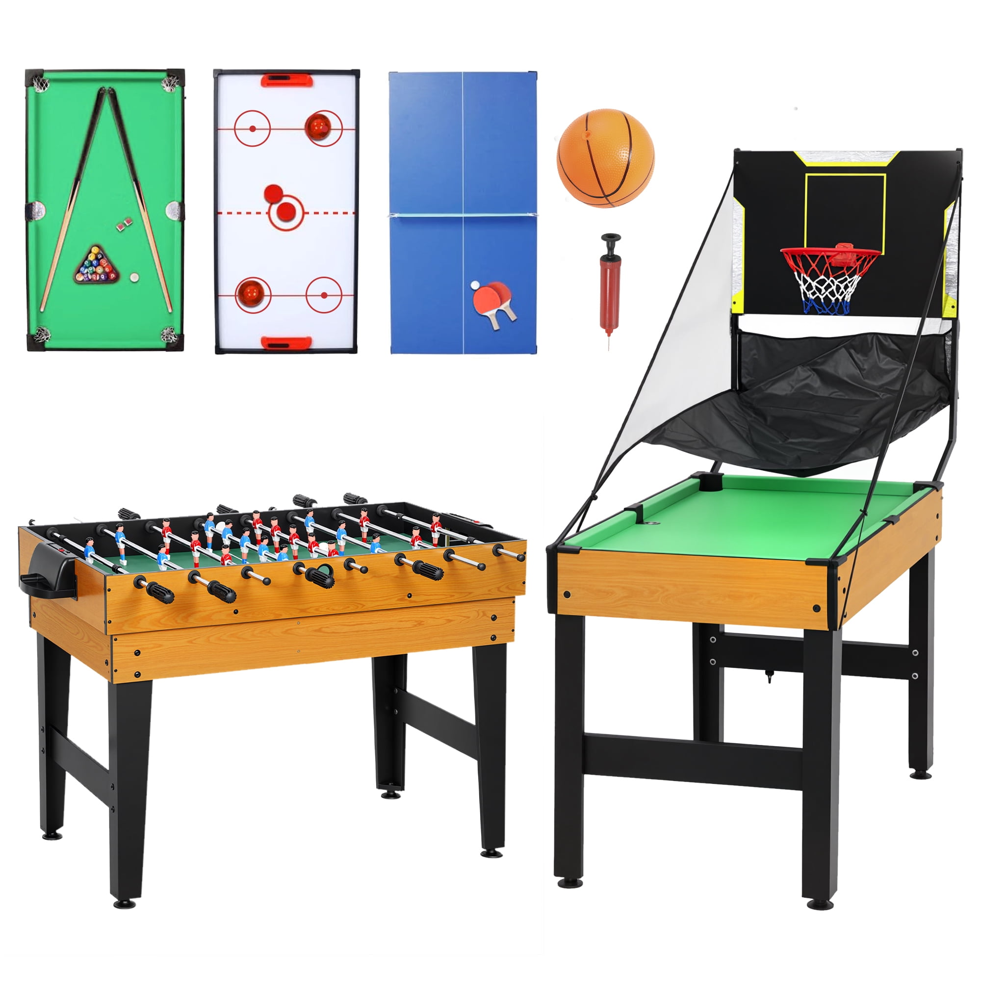 Click here for Soozier 5-In-1 Multi Game Table  53 In Combo Game... prices