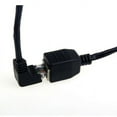 JSER Down Angled 90 Degree 8P8C FTP STP UTP Cat 5e Male to Female Lan ...