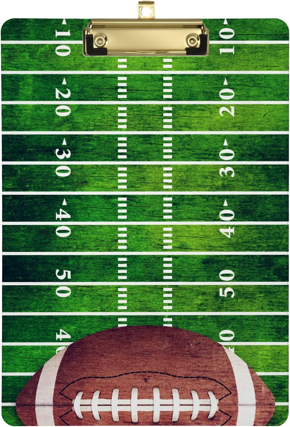 FMSHPON Retro American Football Field Clipboard Hardboard Wood Nursing ...