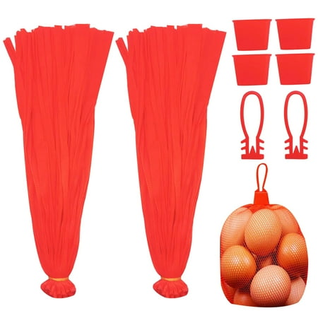 Mesh Storage Bags 100 Pieces Reusable Produce-Eco Friendly Net Bags ...