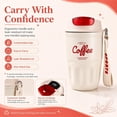 Smart Stainless Steel Coffee Vacuum Flask with LED Digital Temp Display ...