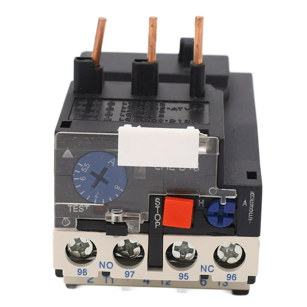 Overload Thermal Overload Relay 5.5 To 8A 1 NO 1 NC Manual Automatic ...
