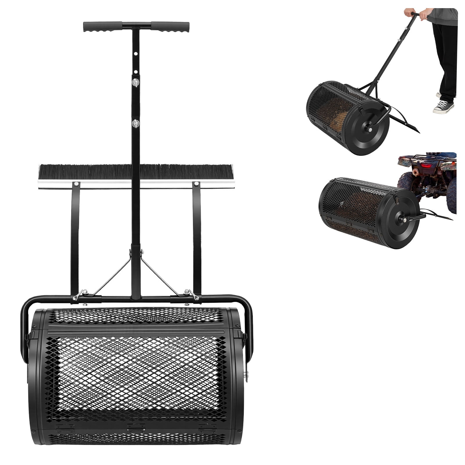 Click here for Kffkff Compost Spreader  24 Wide Peat Moss Spreade... prices