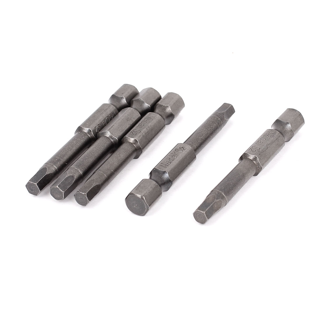 50mm Length 1/4" Hex Shank 4mm H4 Hexagon Magnetic Insert Screwdriver ...