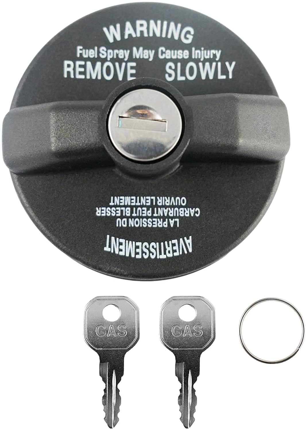 RONSHIN Fuel Tank Cap With Key Oe: 05278655AB For Jeep Wrangler ...