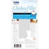INABA Premium Hand-Cut Grilled Chicken Fillet Cat Treats w Vitamin E, 0.9 oz, 6-Pack, Scallop ...