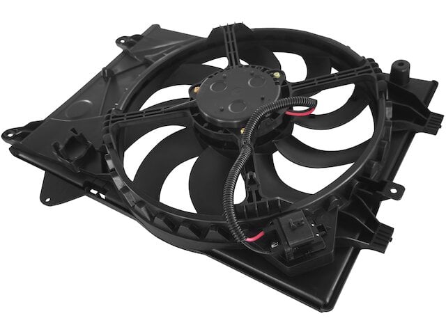Engine Cooling Radiator Fan Assembly - Compatible with 2012 - 2018 ...