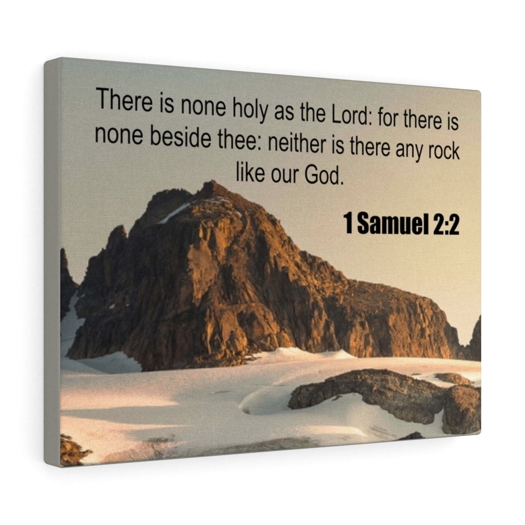 Scripture Walls There is None 1 Samuel 2:2 Bible Verse Canvas Christian ...