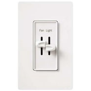 Lutron DVCL-153P-WH-3 White Diva CFL, LED, Halogen, And Incandescent ...