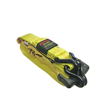 Cargobuckle Ratchet Strap with S-Hooks 2" x 15' 2500 lb #F13758 ...