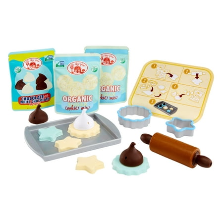 Tasty Tinies Bake Shop Mini Baking Set W/ Chocolate Cake Mix, Chocolate ...