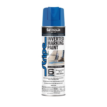 Seymour 20-653 Stripe Inverted Tip Marker, Precaution Blue | Walmart Canada