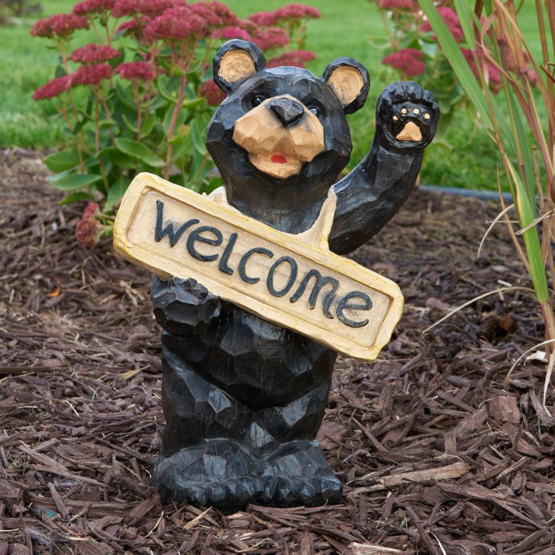 Smart Solar Welcome Bear Solar Light - Walmart.com