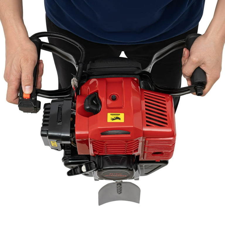 Trench Digger 52CC Gas Powered Trencher Machine - 2-Stroke For Garden ...