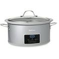 Betty Crocker 6-Qt Programmable Digital Slow Cooker, Electric Crock Pot ...