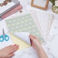 1Set 10Pcs 10 Styles Miniature Wallpapers for Dollhouse Bedroom ...