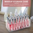 ABPETE Lipstick Display Rack: 24 Compartment Acrylic Gloss Organizer ...