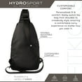 FITKICKS Hydrosport All Weather Sling Bag Crossbody Travel Hiking Chest ...