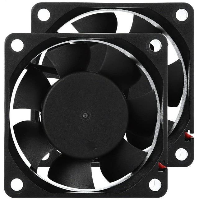 Pano-Mounts 60mm 12V DC Case Fan High Airflow 2Pin PC Computer Amp Fans ...