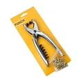 Grommet Eyelet Pliers Craft Fastener Grommet Tool Kit for Fastening ...