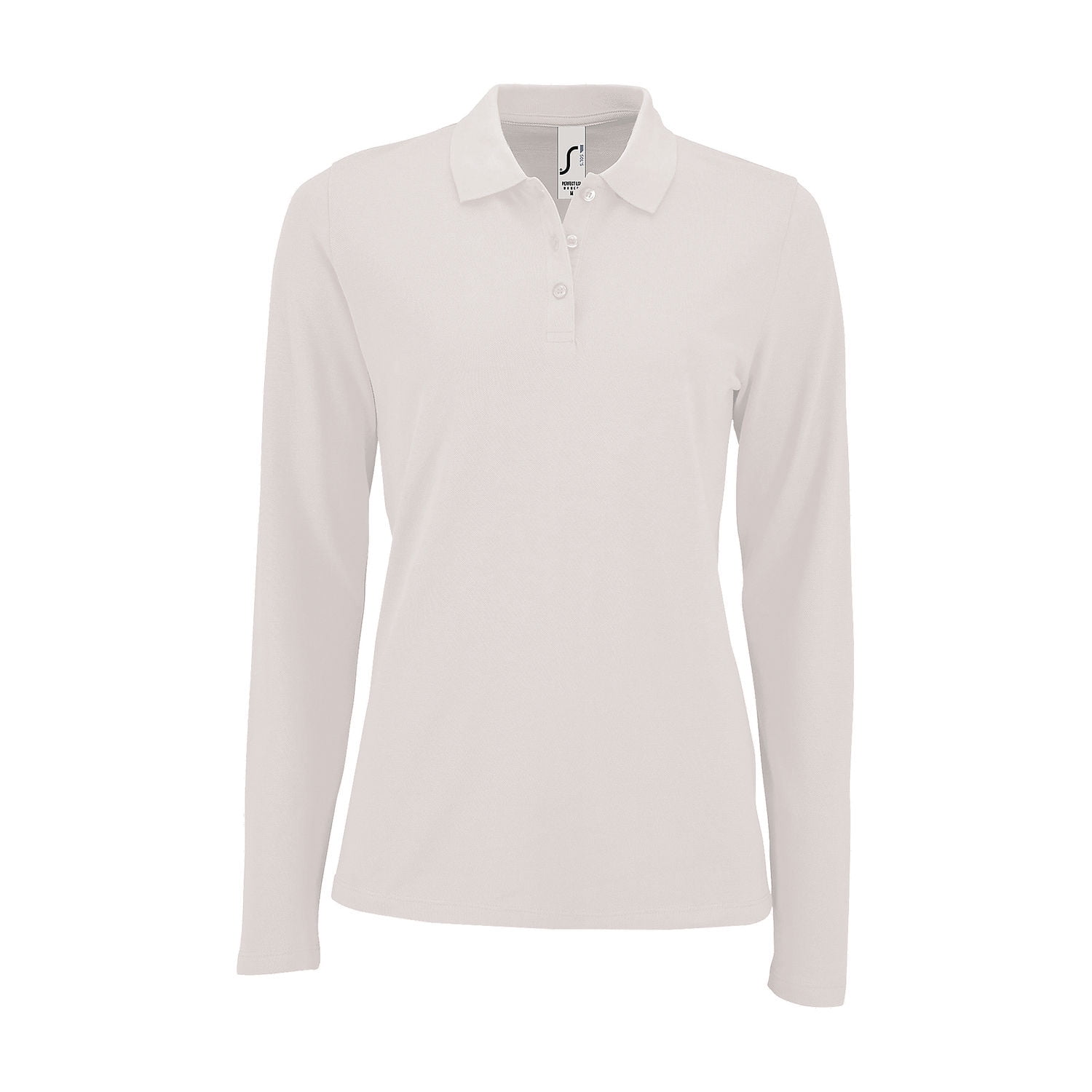 Click here for Sols Sols Womens Perfect Long Sleeve Pique Polo Sh... prices