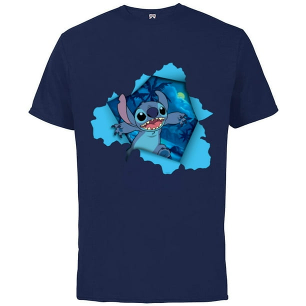 Disney Lilo And Stitch Tropical Breakout Short Sleeve Cotton T Shirt