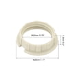 Uxcell Lamp Shade Holder Adapter Ring G9 Light Socket Rings White 5 ...