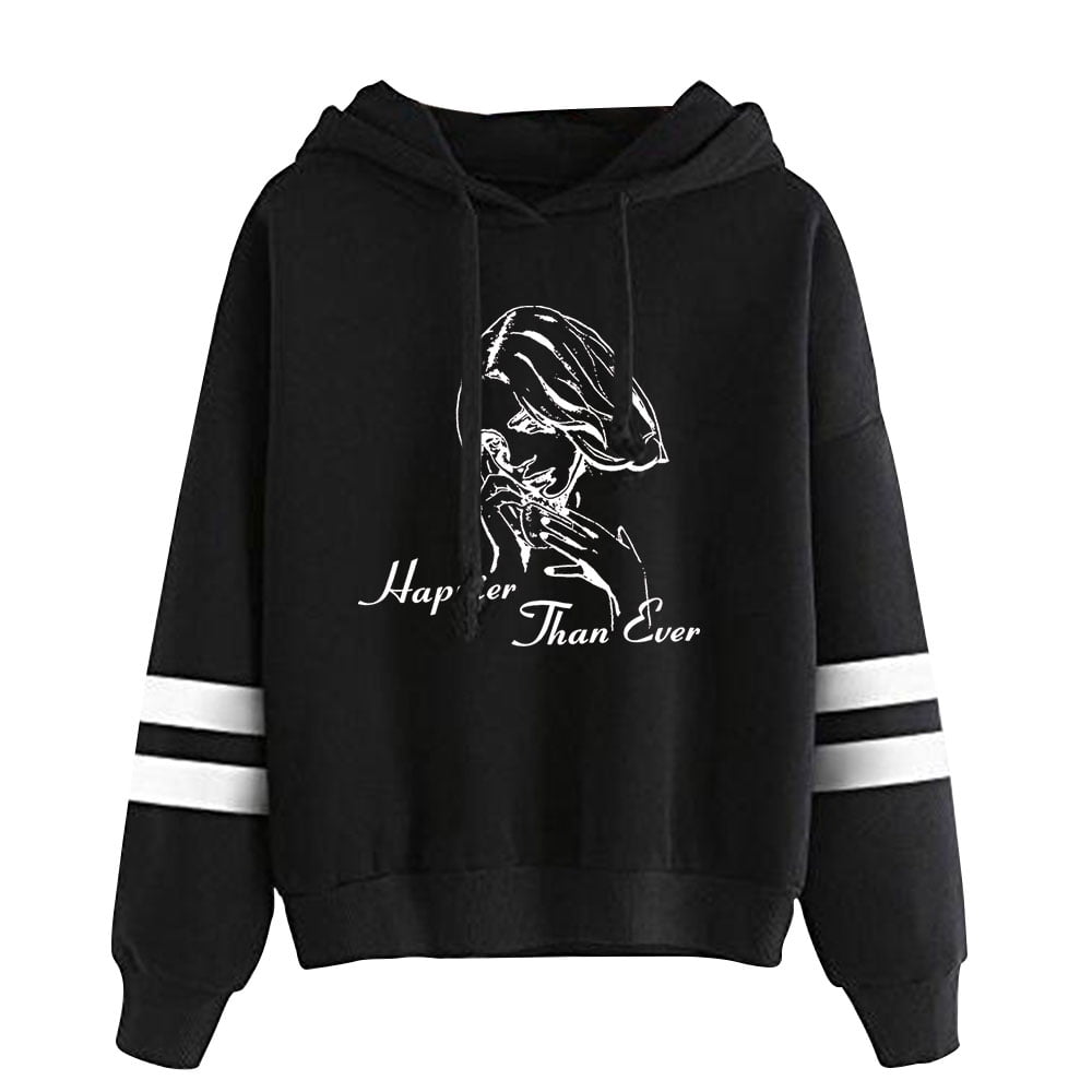Billie Eilish Happier Than Ever Merch Hoodies Pocketless Parallel Bars