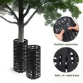 ETHZZLE 8Pcs Black Tree Trunk Protector Guards for Garden with ...