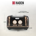 Free Shipping! Haden Dorset 4-Slice Wide Slot Stainless Steel Toaster ...