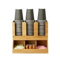 Mind Reader 6-Compartment Coffee Condiment Organizer, Cup and Lid ...