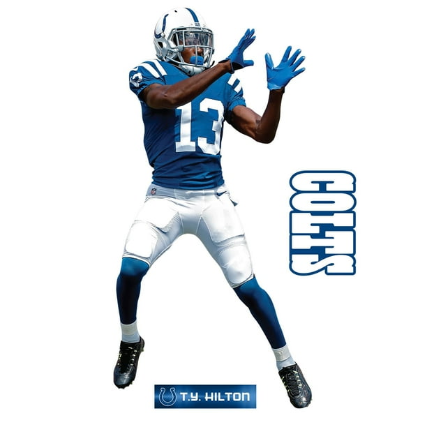 Fathead T.Y. Hilton Indianapolis Colts 3-Pack Life-Size Removable Wall ...
