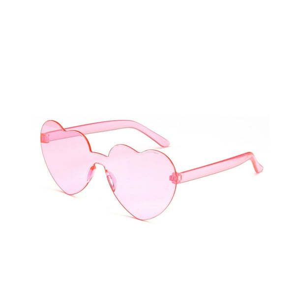 Transparent Jelly Color Anti-sunburn Cute Eyewear Retro Easy Matching ...