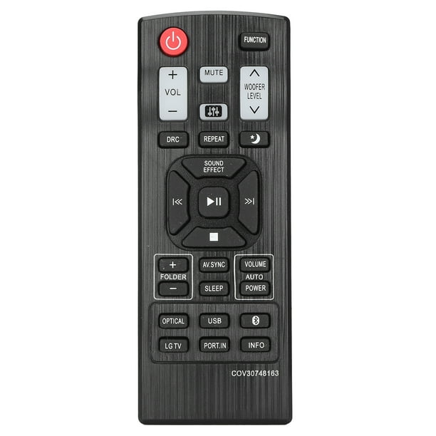Soundbar Controller,COV30748163 Remote Control ABS Soundbar Remote ...