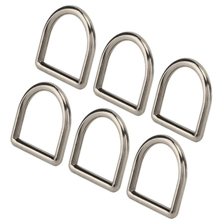 D Rings, Burrs Free Metal D Rings Seamless Welding 60 Pcs For Handbag ...