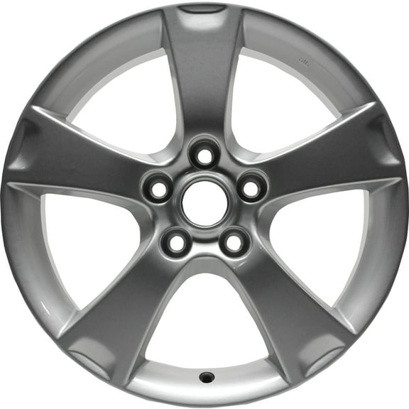 Aluminum Wheel Rim 16 inch for Mazda 3 10-11 5 Lug Silver - Walmart.com