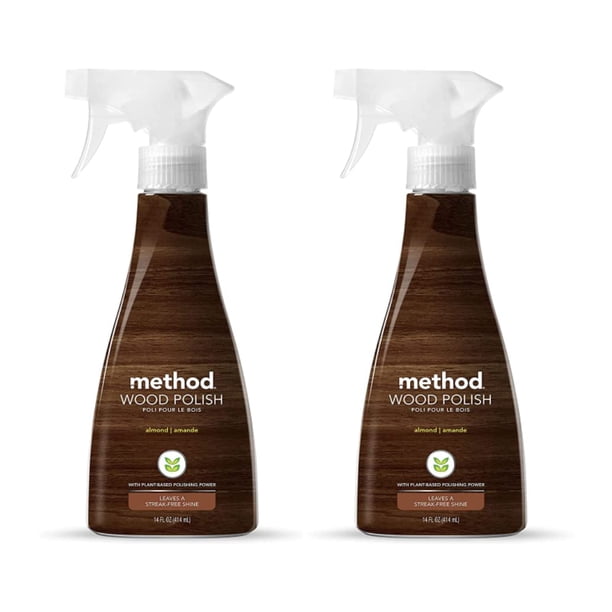 Wood Polish Method con aroma a almendra, 414 ml (paquete de 2) | Bodega ...