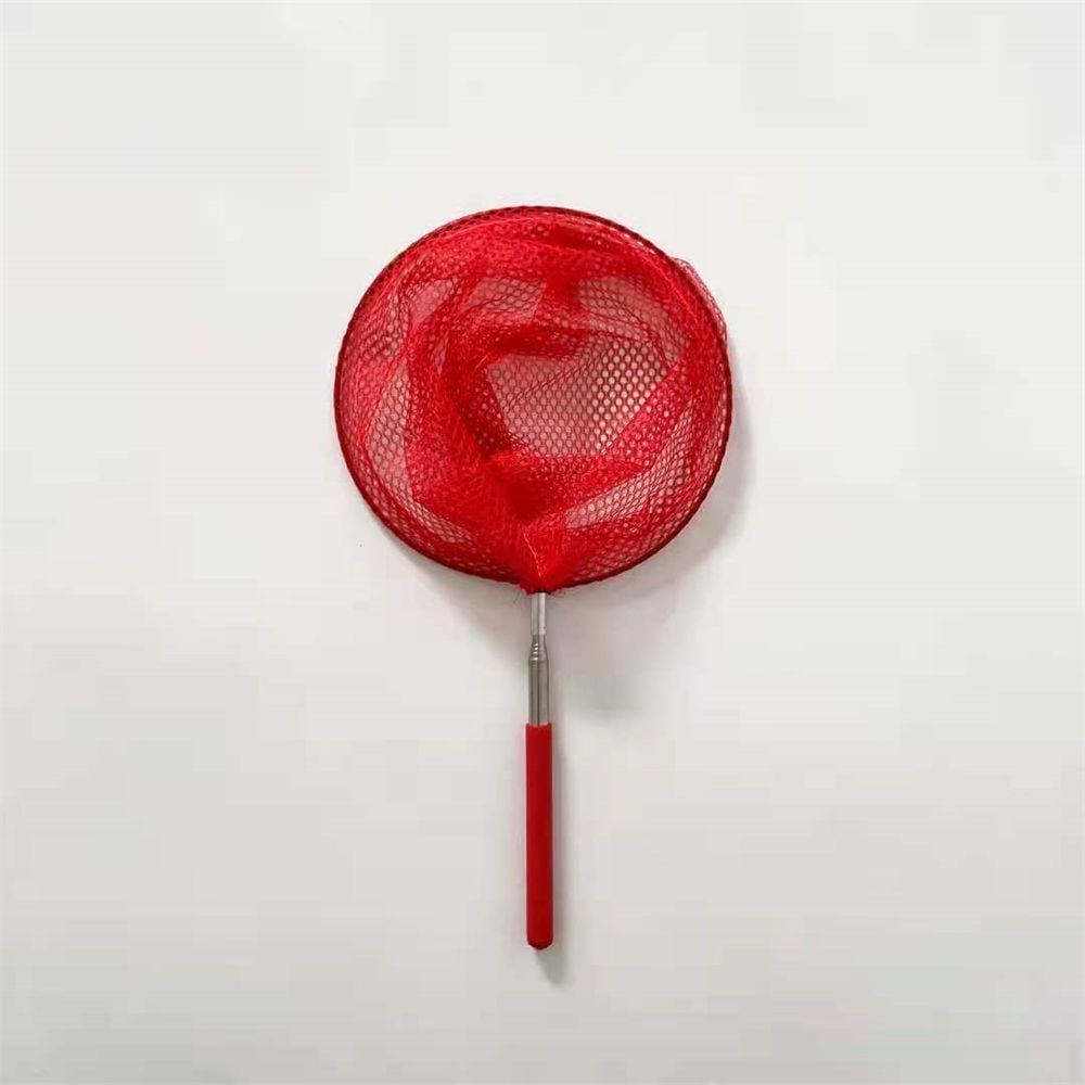 Kids Stainless Steel Rod Telescopic Round Butterfly Dragonfly Net Bug ...