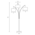 Adesso Trinity Arc Lamp, Brushed Steel - Walmart.com