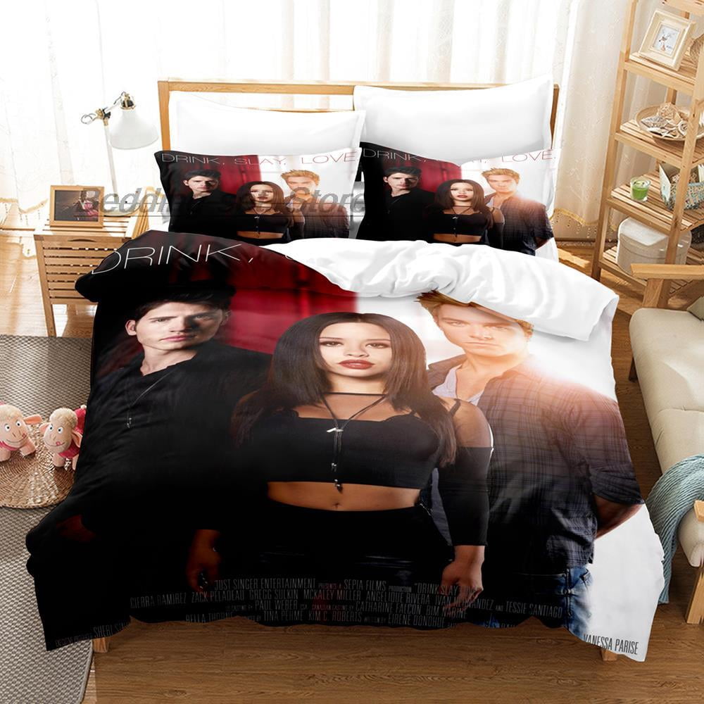 Vampire Bedding Set Bed Set Aldult Kid Bedroom Duvetcover Sets werewolf ...