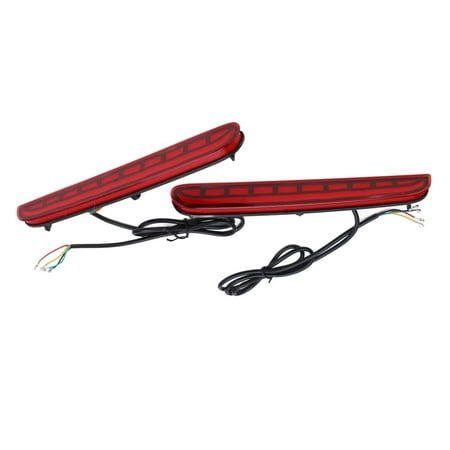 Dynamic Turn Signal,LED Rear Bumper Lights Brake Parking Lamp Tail ...