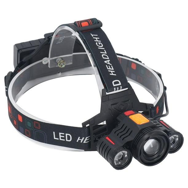 Work Headlamp, Black USB Charging Modes Angle Adjustable IPX4 ...