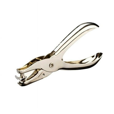 Manual metal punch hole diameter 3mm paper punch tongs ticket check ...