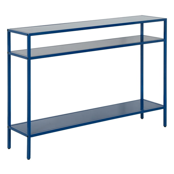 Blue Metal Shelf