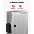 Chateauy 20×16×8 Inch IP65 Ventilated Stainless Steel Outdoor Junction ...